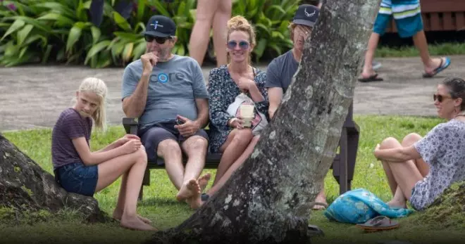 Vakantie in Hawaii: Julia Roberts op vakantie met familie