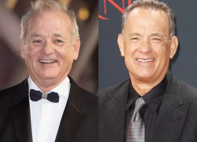 dengan Bill Bill Murray dan Tom Hanks menjadi lebih mirip