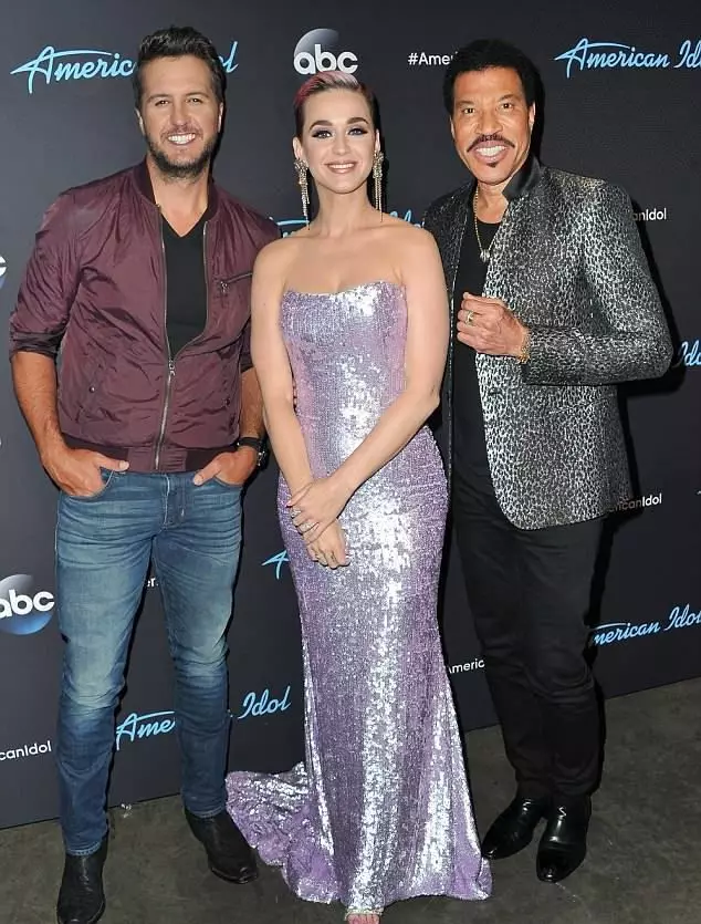 Katy Perry med Lionel Richie och Lyuk Brian