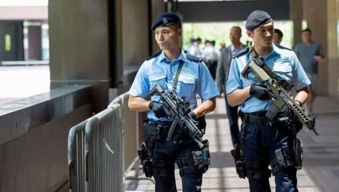 Policija u Hong Kongu