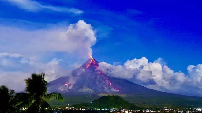 Pinatubo Vulkana erupcio en 1991