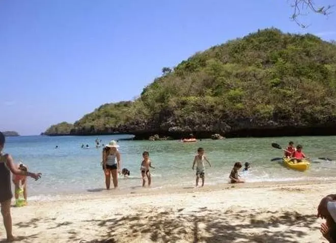 Beach holiday in the park