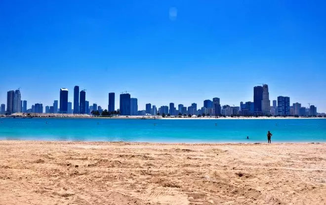 Pantai Sharjah.