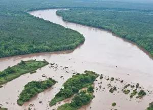 Mekong rivier - de grutste rivier Kambodja