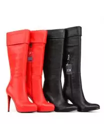 Women's insulated rubber boots