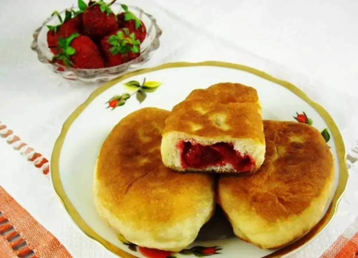 Empanadas con fresas