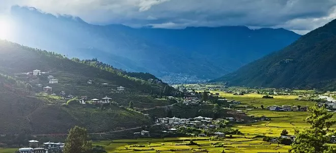 Vivutio Bhutan.