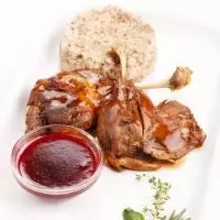 Cranberry Sauce kuri Duck