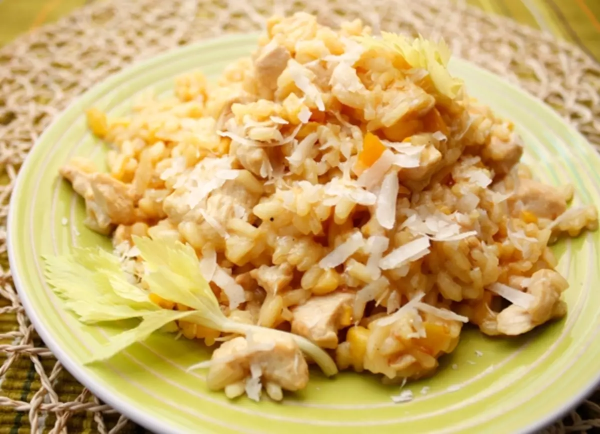 Risotto oilaskoarekin