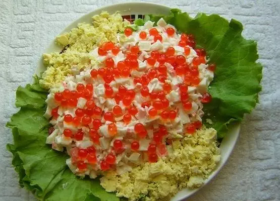 Salad "Lanmè" - resèt