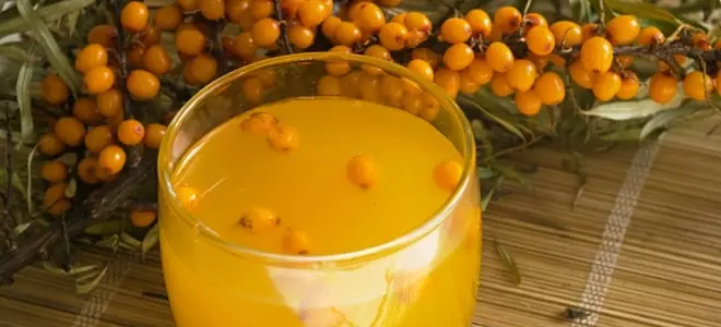 Morse Sea Buckthorn dengan madu