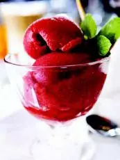 Cherry Sorbet Recipe.