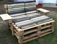 Nội thất từ ​​pallet làm tự mình 2