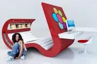 Muebles tapizados para adolescentes