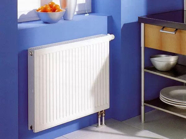 Steel panel heating radiators.