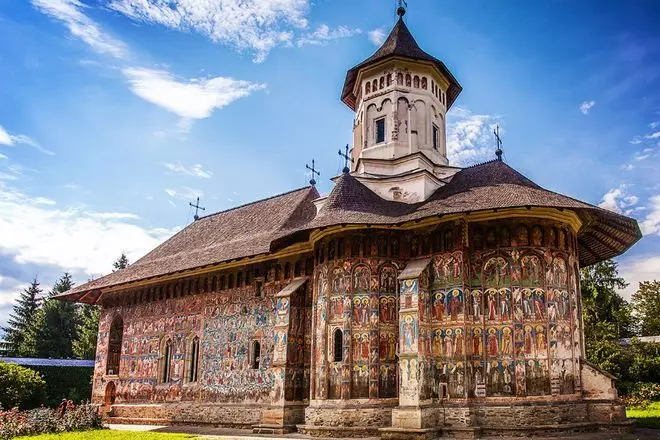 Moldovic monastère en Roumanie