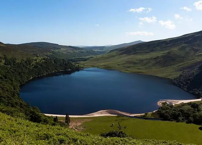 Wicklow Duwatsar Dutsen Park a Ireland