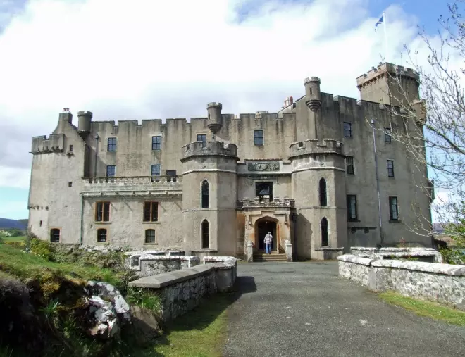 Dunvegan Castle.