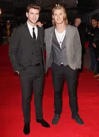 Chris Brothers og Liam Hemsworth