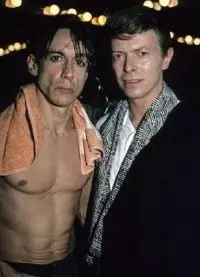 David Bowie และ Iggy Pop ในปี 2013