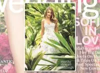 Sofia Vergara jurnalının Martha Stewart Weddings üçün yaradır