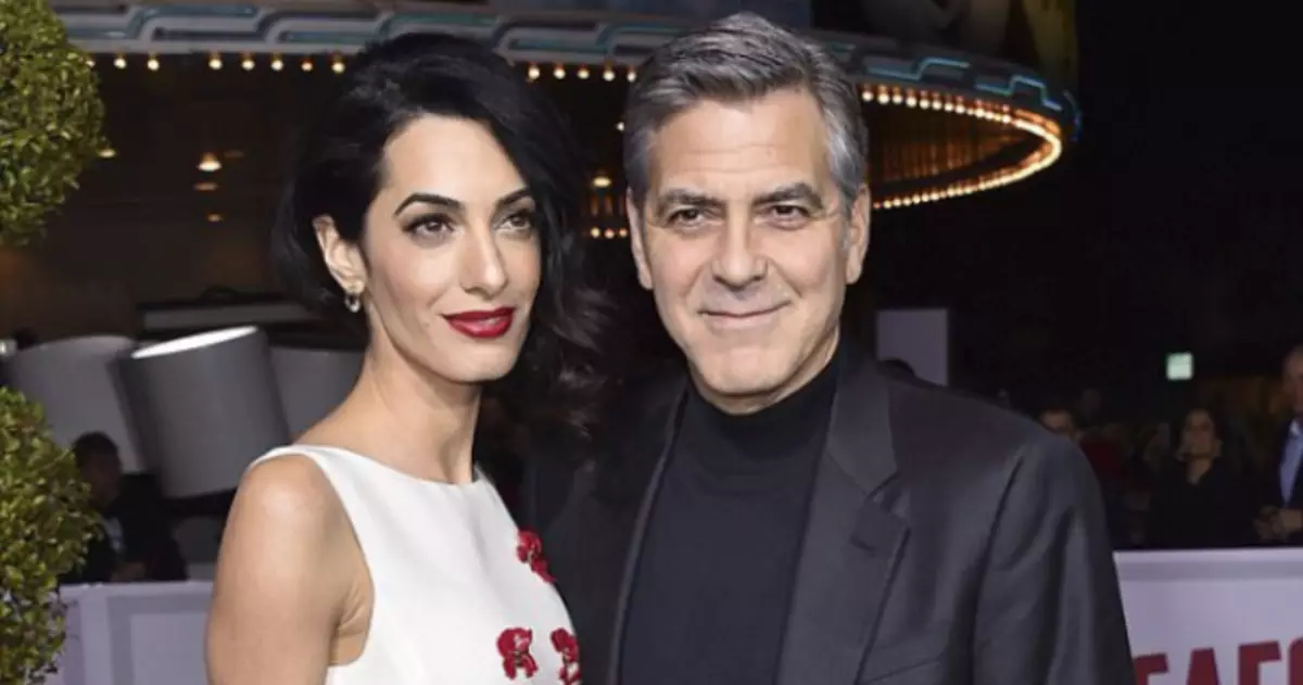 George ja Amal Clooney ensimmäistä kertaa tuli vanhemmat