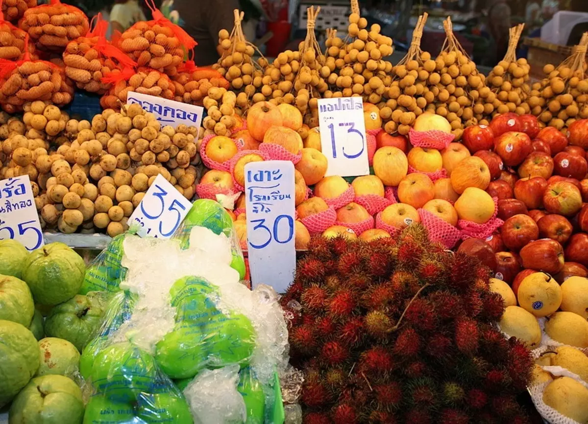 Eksoatyske fruchten in Thailand - besykje?