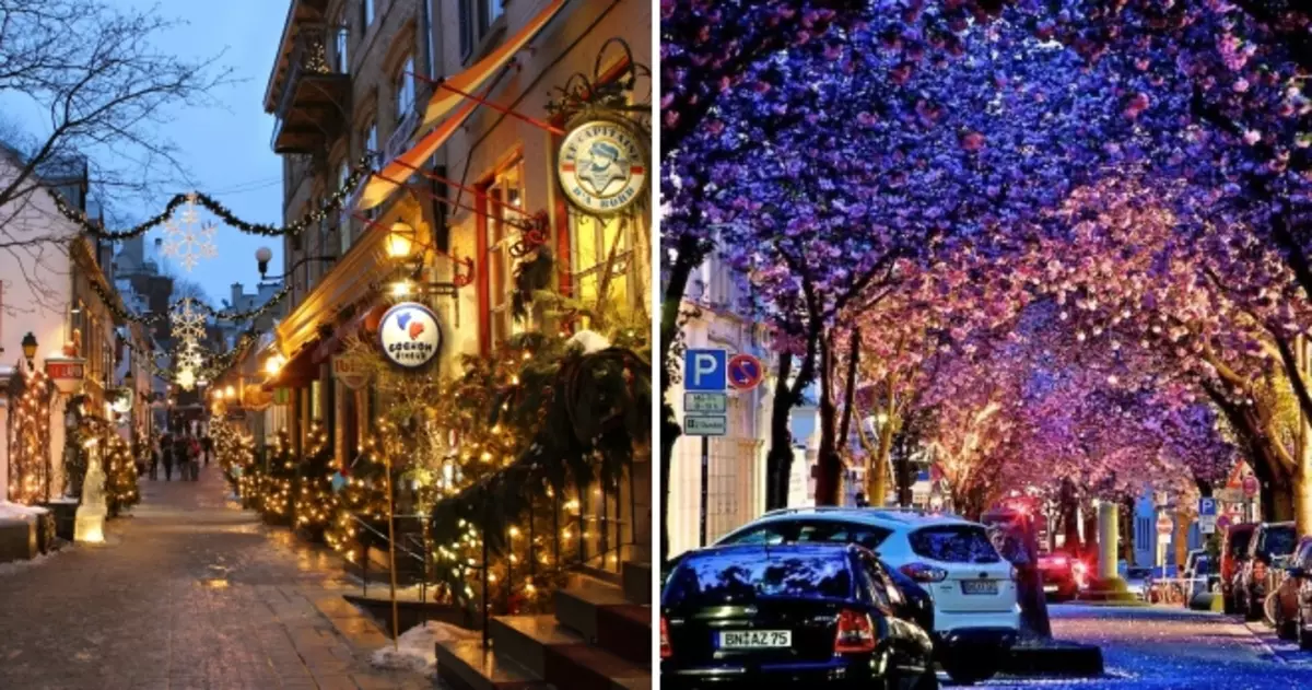 4 les plus belles rues du monde