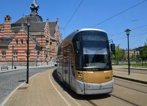 Tram Brussels.