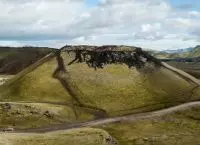 Volcano crater mumupata