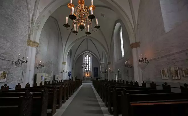 Dome Cathedral - Tingnan ang loob