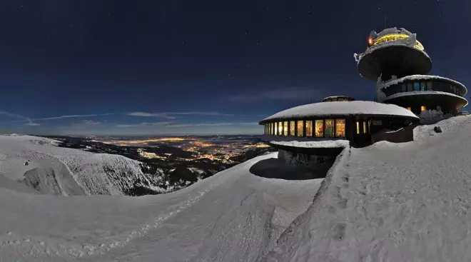 Hydrometeocenter på toppen