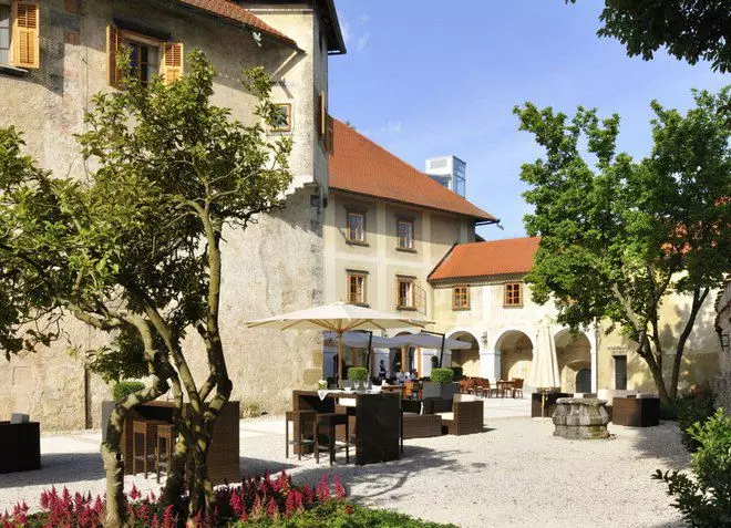 Castle's Courtyard.