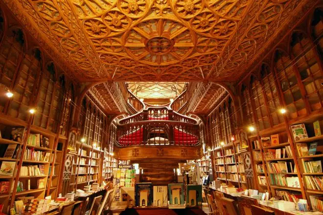 Librería en Portugal.