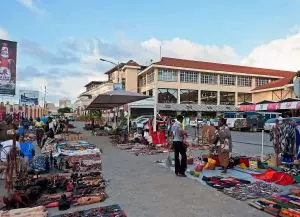 Mercado en Mombas