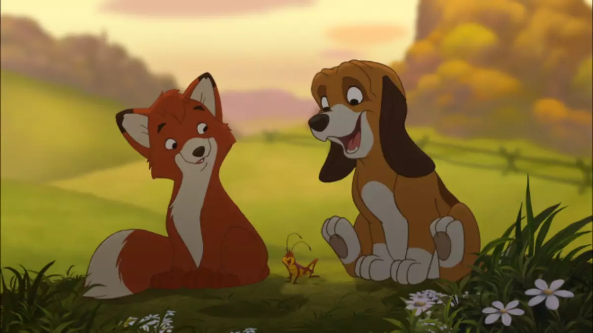 Fox en hond