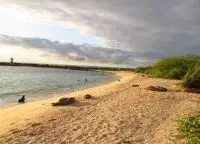 Ekvador La Loberia Plaže - Plaža