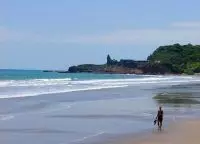 Salinas Beach sur la péninsule de Santa Elena