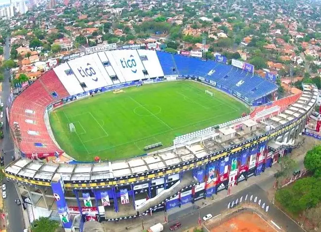 Un o'r Stadiwm mwyaf Paraguay