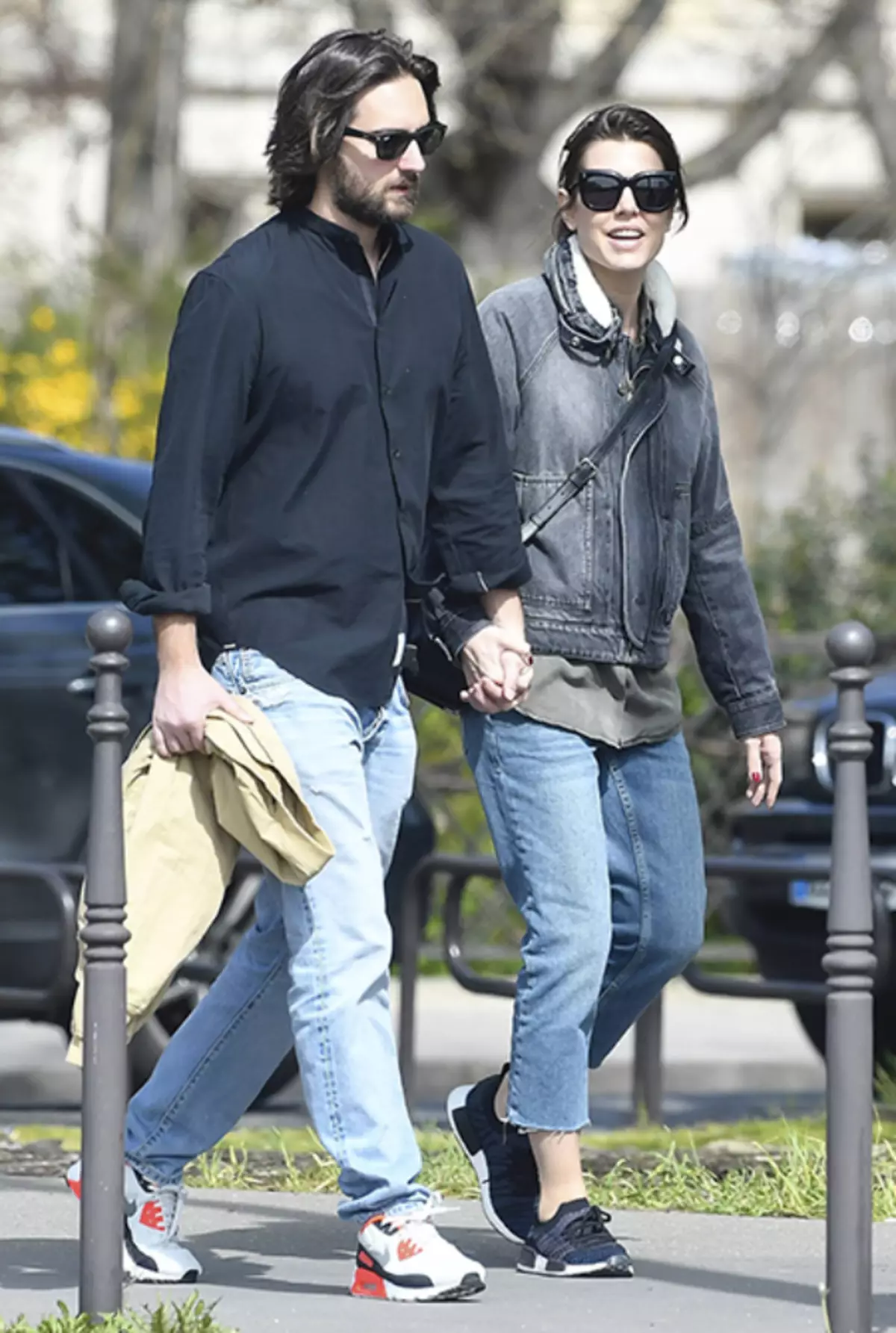 Dimitri Rosaev et Charlotte Kaziragi à Paris (sur la photo le 7 avril)