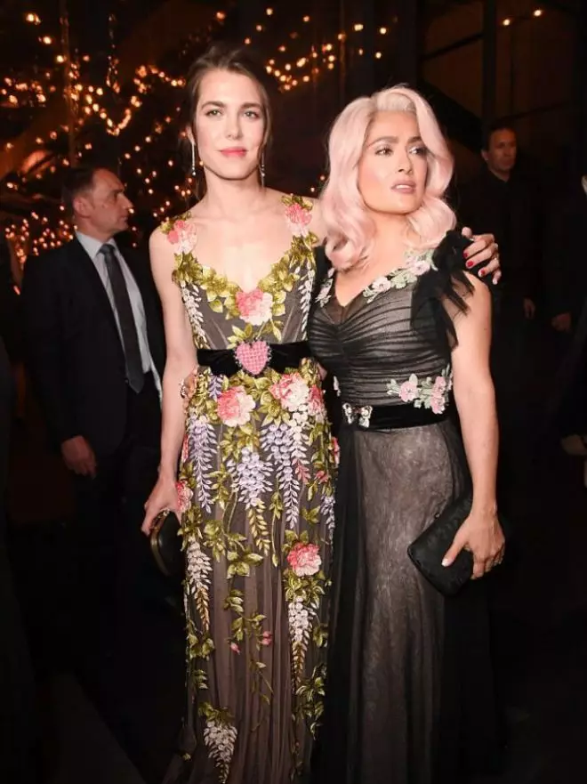 Charlotte Kaziragi และ Salma Hayek