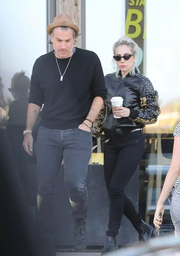 Lady Gaga en Christiano Carino in Malibu