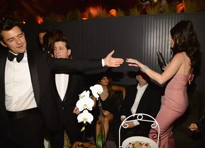 Orlando Bloom y Katy Perry coqueteaban unos con otros