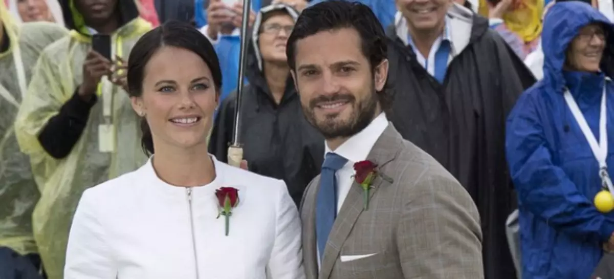 Prince of Sweden Karl Philipp en Princess Sofia werd ouders