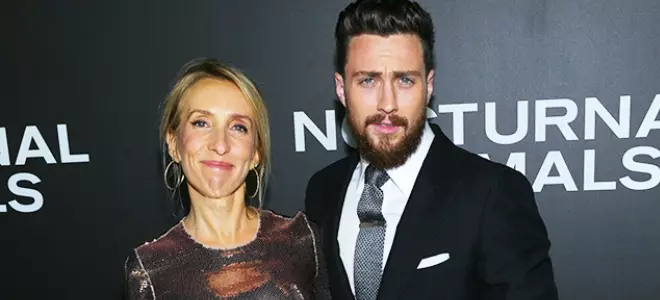 Aaron Taylor-Johnson natingala fans uban sa usa ka talagsaon nga pasidungog sa iyang asawa