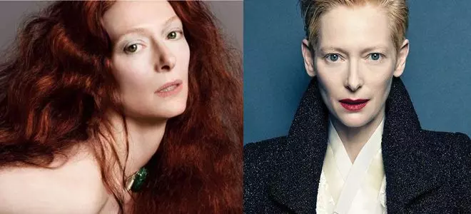 Tilda Suinton di masa muda