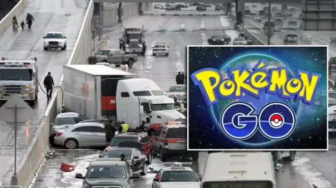 Pokemon Go прычына затораў на гарадскіх дарогах