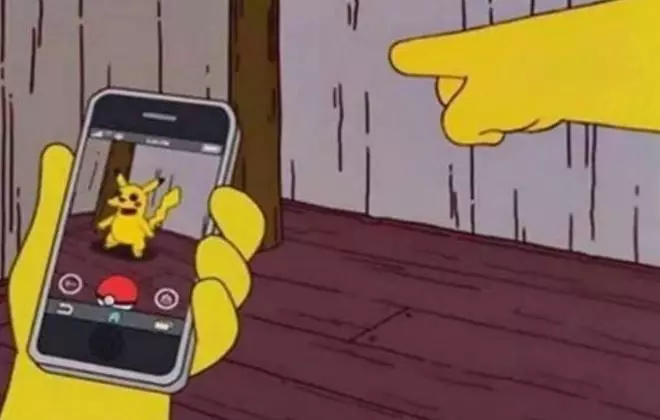 Simpsons adaneneratu mawonekedwe a Pikach