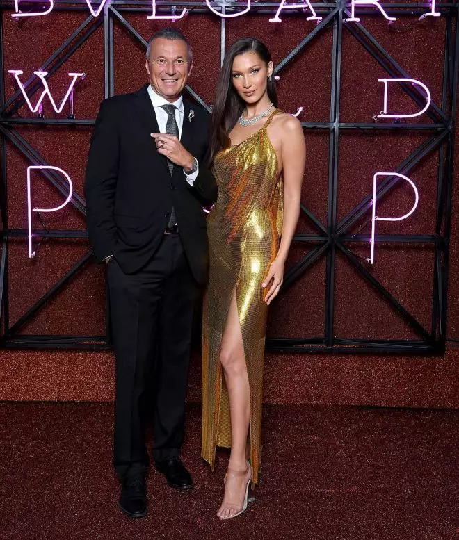 Bella Hadid s Bulgari CEO Jean-Christoph Babin