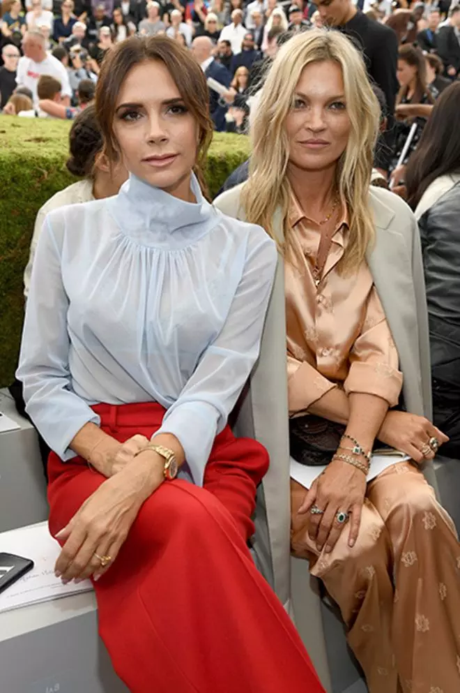 Victoria Beckham en Kate Moss